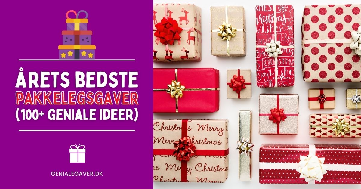 Pakkelegsgaver 2025 » Se over 100 GENIALE gaver til pakkeleg