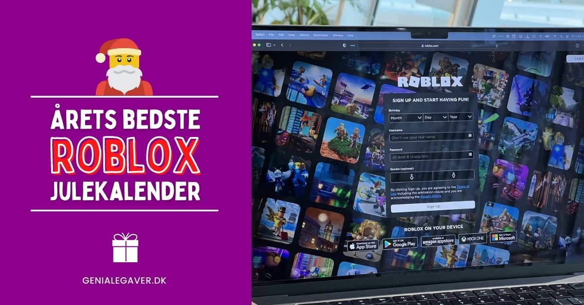 Roblox julekalender 2025 + Populære Roblox julegaveideer