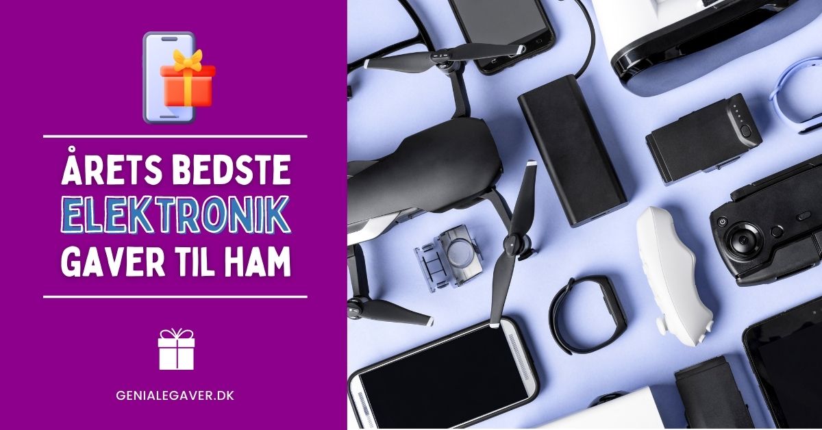Elektronik gaver til ham 2025 » 50 fede elektronik gaveidéer