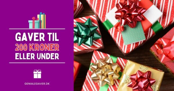 Gaver til 200 kr. » 100 geniale gaver til under 200 kr.
